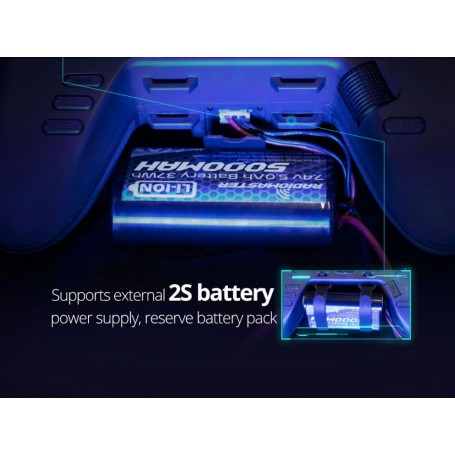 ZORRO - External 2S batterie Holder (18650)