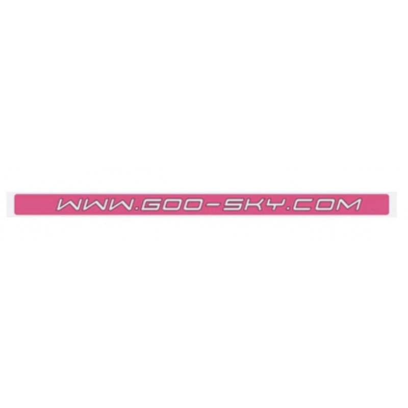 Goosky RS4 Tail Boom Sticker - Pink