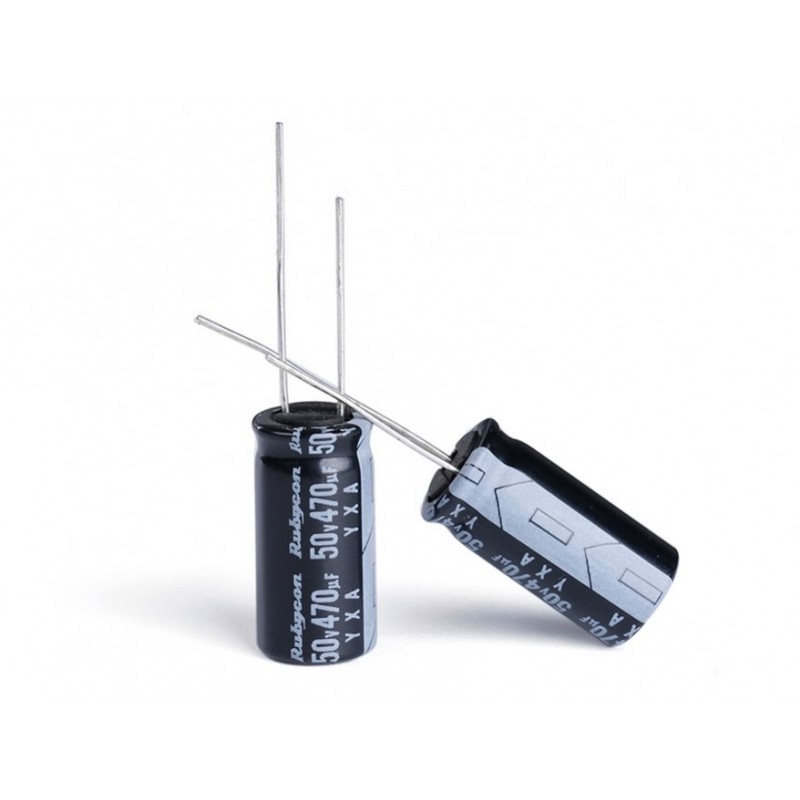 Rubycon 50V 470uF Capacitors (2X)